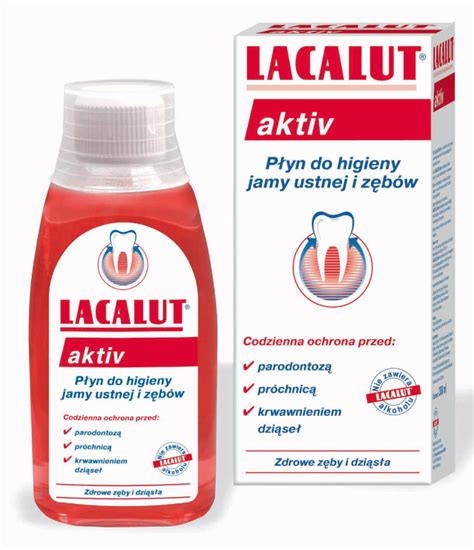 LACALUT ACTIV płyn 300ml w Pasty do zębów - Apteka WAWA