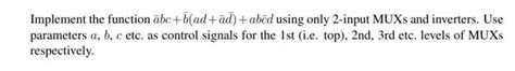 Solved Implement F ābc Abc Abc Abc Using A Pal