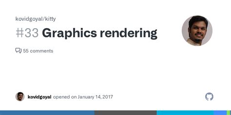 graphics rendering · issue 33 · kovidgoyal kitty · github