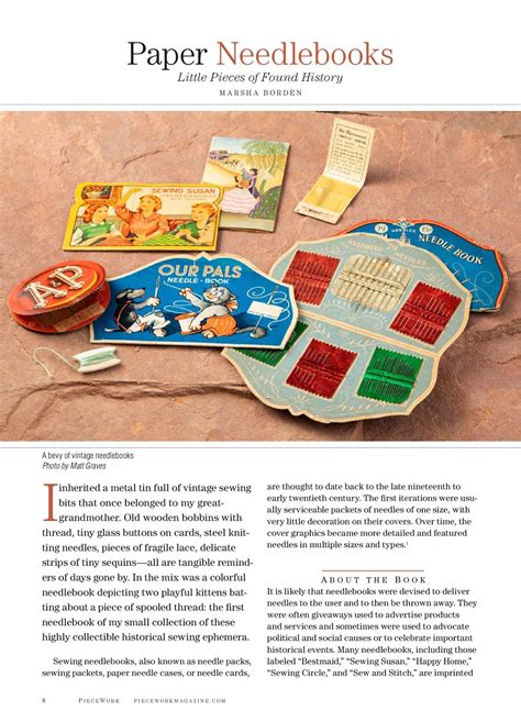 Коллекция проектов для рукодельниц в журнале «piecework Vol Xxx №4 Winter 2022 Журналы