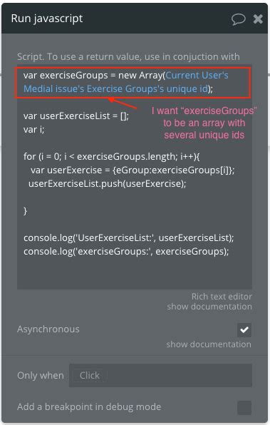 Converting A Bubble List Of Things To A Javascript Array Plugins