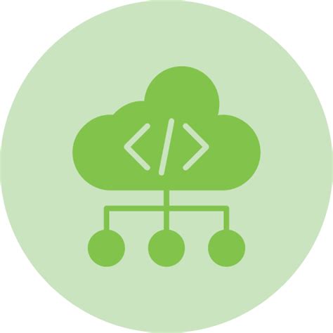 Cloud Coding Free Icon