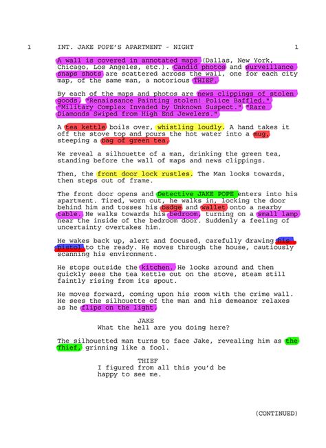 Pre Production Tips The Basics Of Breaking Down A Script Artofit