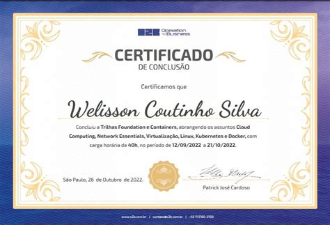 Welisson Coutinho Silva 🧐 Auf Linkedin Cloud Sre Devops Linux Docker Kubernetes O2bacademy