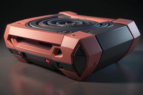 Premium AI Image Game Console Console Device D Rendering Model Handheld Entertainment Offline