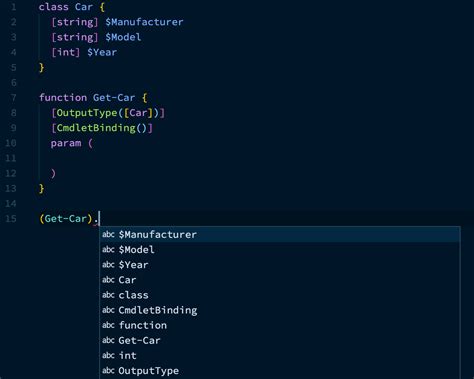 Outputtype Attribute Referencing A Powershell Class Breaks Tab Completion · Issue 1341
