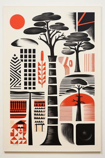 열대 패턴 프리미엄 벡터