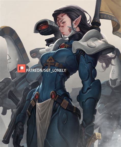 Eldar Warhammer K Drawn By Sgt Lonely Danbooru