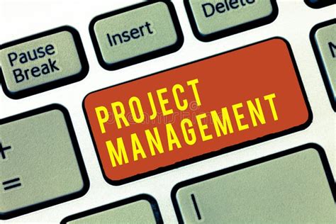 Handwriting Text Project Management Concept Meaning Application Process Skills To Achieve