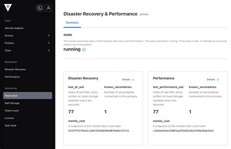 monitoring vault replication vault hashicorp developer