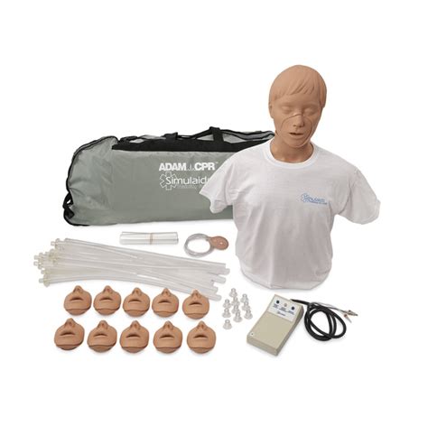 Simulaids Adam Cpr Training Manikins With Electronics And Carry Bag