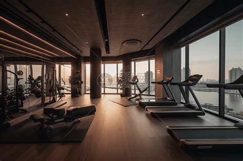 海边的健身房高清图片下载 正版图片600017002 摄图网