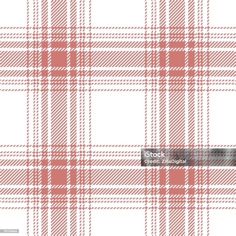격자 무늬 패턴 원활한 벡터 그래픽입니다 코랄과 화이트의 타탄 체크 패턴의 플 란 넬 셔츠 백 스커트 드레스 또는 기타 현대적인 패션 텍 스타일 디자인 0명에 대한 스톡