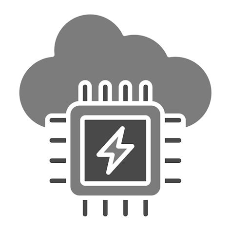 Premium Vector Cloud Computing Icon