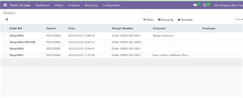 Orders In Odoo 16 Pos App Odoo V16 Community Edition Book