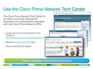 Presentation Cisco Prime For Ip Ngn Technical Education Series Introduction To Prime Network PPT