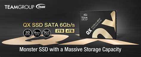 Teamgroup Qx 2tb 3d Nand Qlc 2 5 Inch Sata Iii Internal Solid State Drive Ssd R W Speed Up To