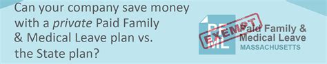 PFML Exemption Process MA Paid Family Medical Leave Act