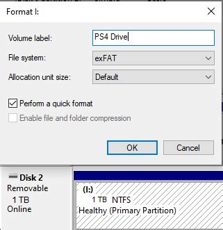 How To Perform PS External Hard Drive Format