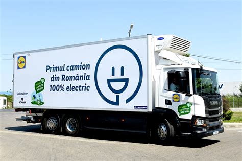 Lidl montează o stație de încărcare a camioanelor electrice și o stație de alimentare CNG