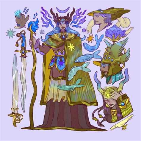 Albabg Original Highres 4girls Blue Fire Blue Hair Brown Hair