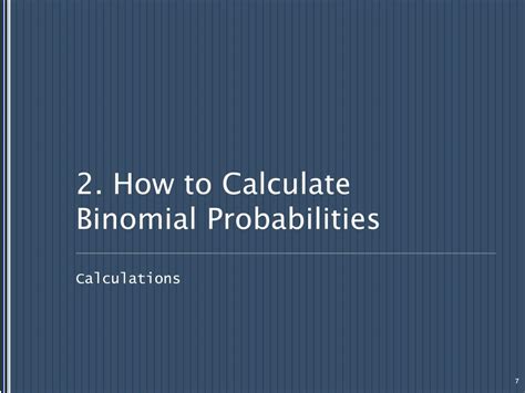 PPT Binomial Distributions PowerPoint Presentation Free Download ID 1820563