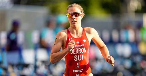 Triathlon Julie Derron Sichert Sich Als Achte Das Olympia Ticket