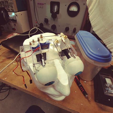 animatronic eyes with servo motors arduino 5 steps instructables