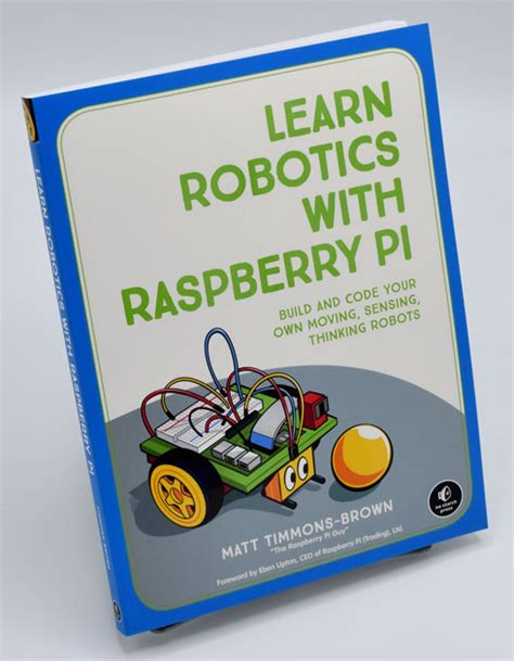 learn robotics with raspberry pi no starch press
