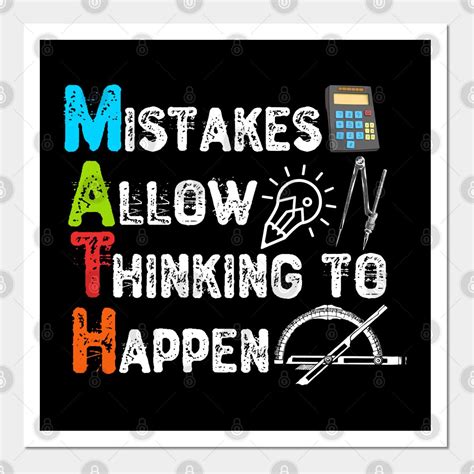 Math Mistakes Allow Thinking To Happen By Yyoussef101 Math Quotes