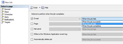 Sql Server Sql Backup Job Fails But Still Sends Out Success Email