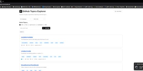 Github Multi Topic Explorer A Tool For Multiple Topics Searches Product Hunt