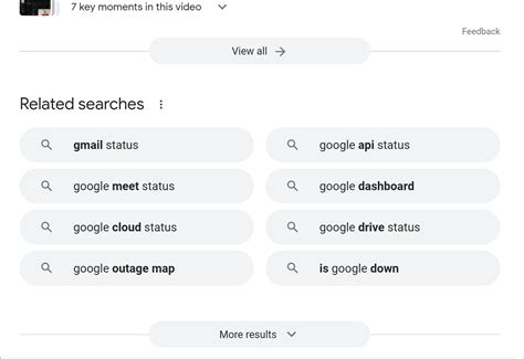 Google Search Outage Prevents Some From Seeing Search Results