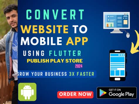 convert website to mobile application with flutter by omarlzh fiverr