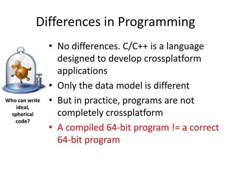 Things To Remember When Developing 64 Bit Software Ppt