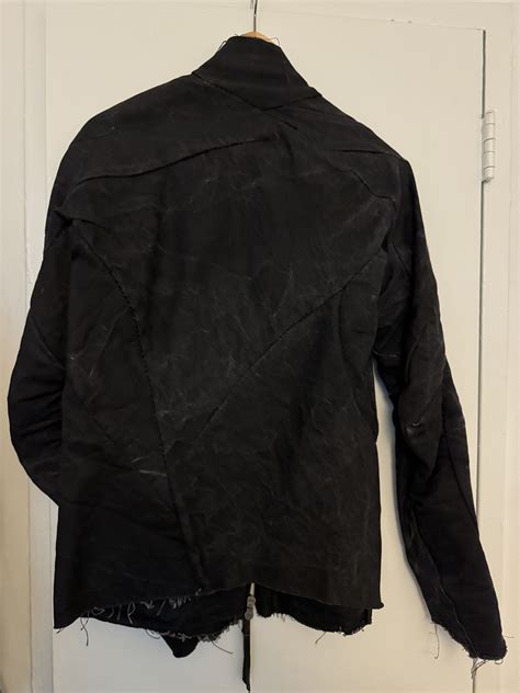 Leon Emanuel Blanck Military Canvas Distortion Jacket Grailed