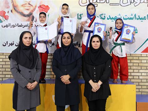 سکونشینان مسابقات قهرمانی پومسه بانوان استان تهران مشخص شدند هیئت تکواندو استان تهران