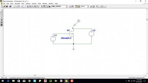 simulation of i v characteristic for nmos transistor using pspice youtube
