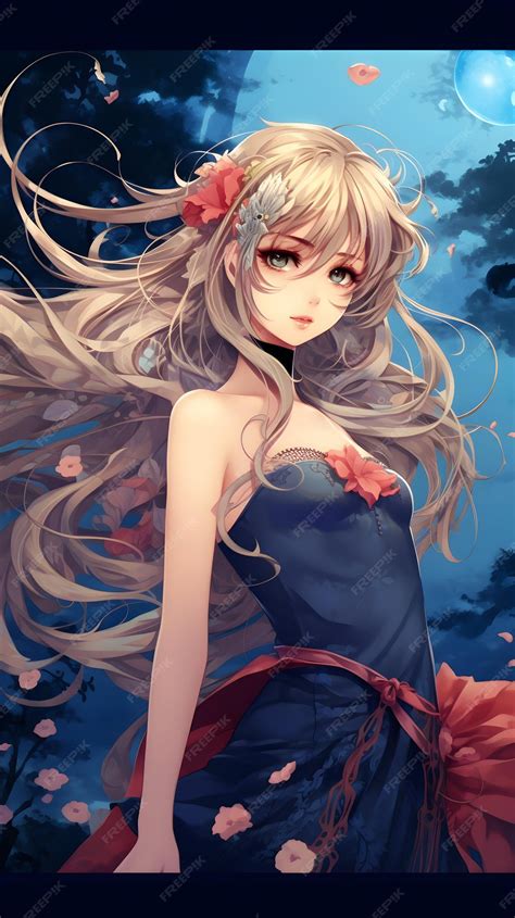 Premium Ai Image Anime Girl In Cute A 18 Year Old