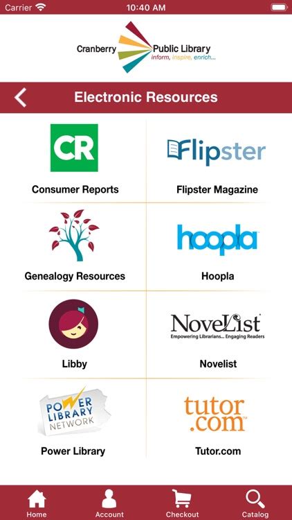 Cranberry Public Library By Capira Technologies