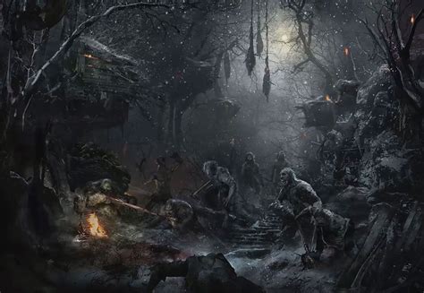 Lycan Territory Art From Resident Evil Village Resident Evil Art