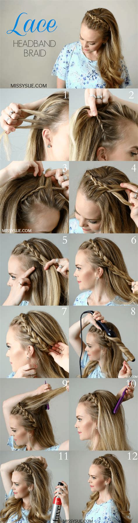 Lace Headband Braid
