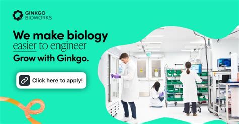 Ginkgo Bioworks Inc On Linkedin Ginkgobioworks Growwithginkgo Syntheticbiology