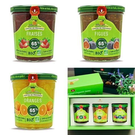 프로방스 프랑스산 유기농 딸기 오렌지 무화과 잼 선물세트 1050g 홈플러스 택배배송