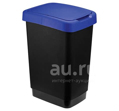 Контейнер для мусора IDEA ТВИН 18л. подвижная крышка в двух ...