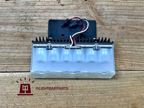 Code 3 Defender Lightbar Tricore Duo Led Amber Red Light Module