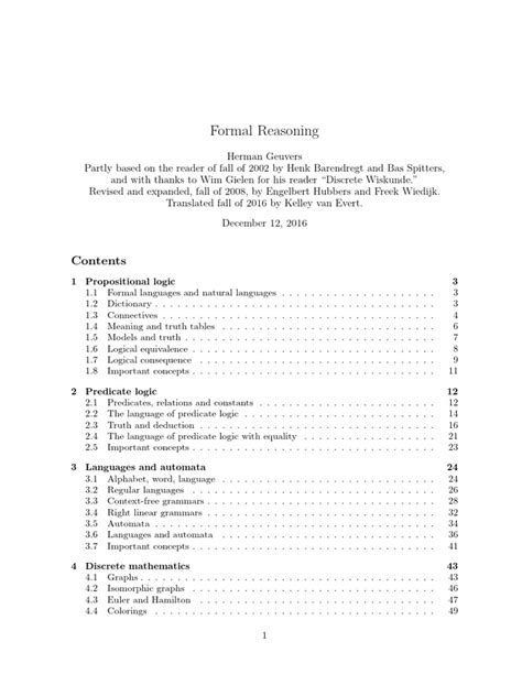 Formal Reasoning Pdf