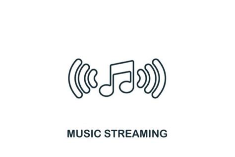 Music Streaming Icon Graphic By Aimagenarium · Creative Fabrica