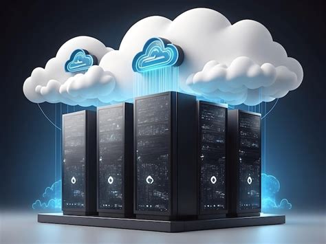 Premium Ai Image Embrace The Concept Of Cloud Storage And Cloud