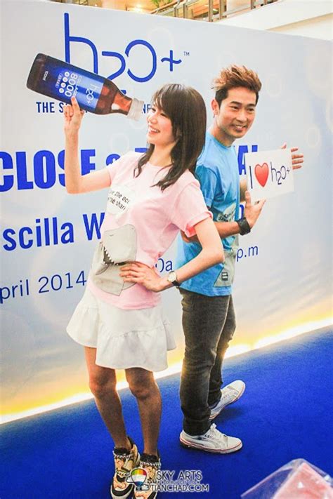 H2o Malaysia Brand Ambassador Priscilla Wong And Aric Ho Malaysias